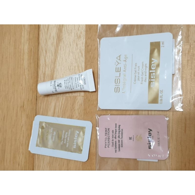 Sisley 修護面霜 4ml 粉底液1.5ml 琉晶霜2ml | 蝦皮購物