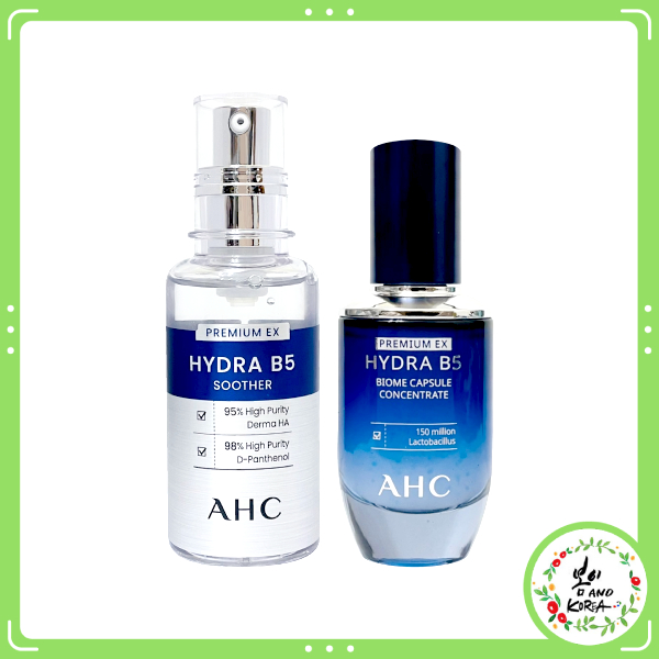 【BM】AHC B5 玻尿酸保濕精華液 瞬效保濕 精華液 超微導B5能量修護賦活露 小藍瓶 | 蝦皮購物