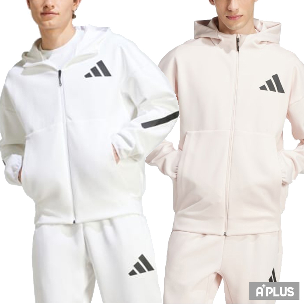 ADIDAS 男 運動外套 M Z.N.E. FZ 白色 米白色 - JF2443 JF2444 | 蝦皮購物