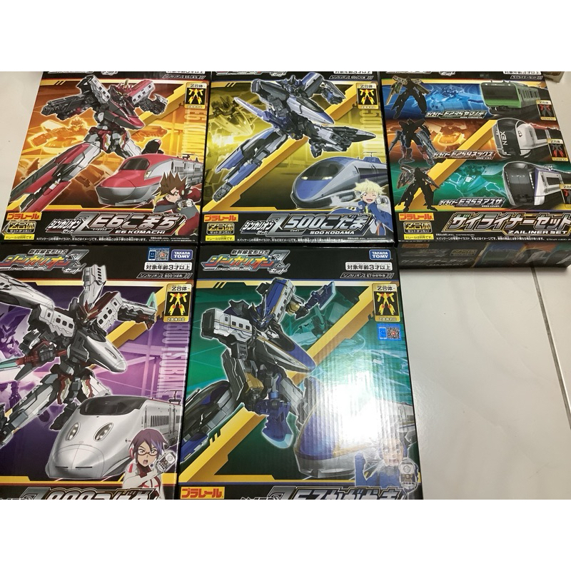 TAKARA TOMY PLARAIL 鐵道王國 新幹線變形機器人Z 500 E5 E6 Z800 E7 | 蝦皮購物
