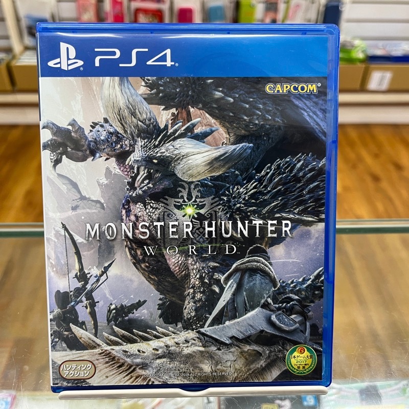 ★帕殿咚 PDD TVGAME(台南) PS4 魔物獵人 世界 中文版 MHW (二手)~實體店面最安心~另有交換服務哦 | 蝦皮購物