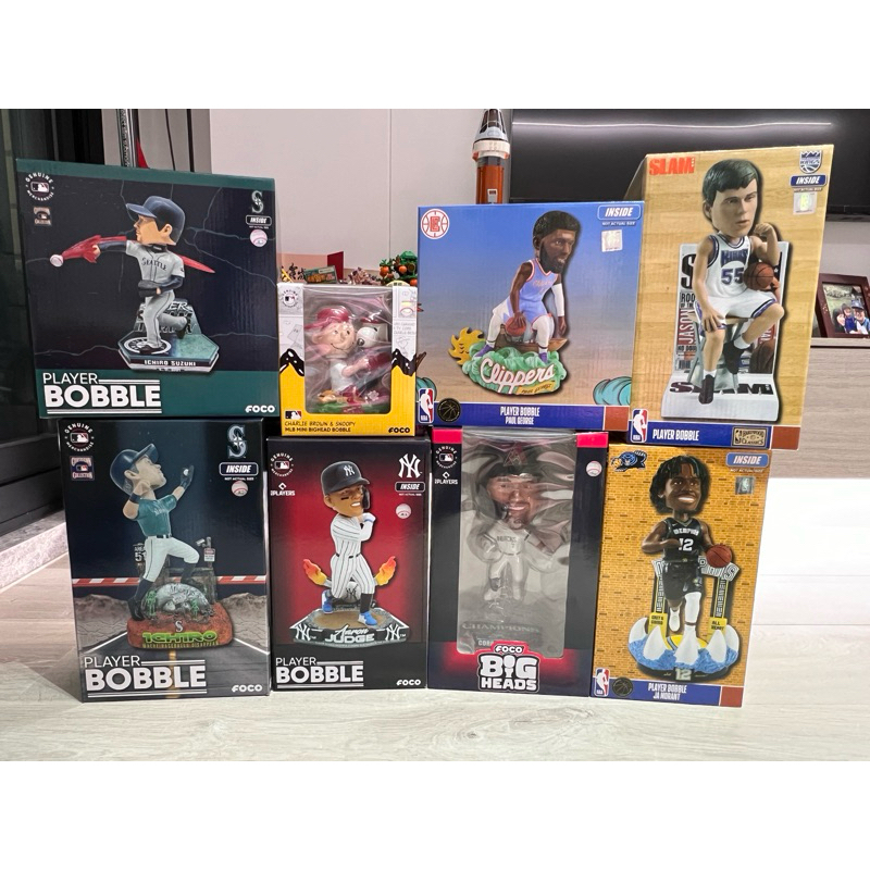 （全新）FOCO 搖頭公仔 Williams George Morant Ichiro Judge | 蝦皮購物