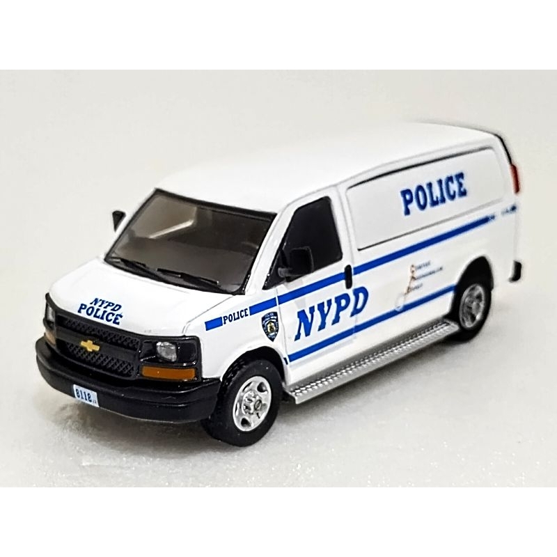 (現貨）596Model 1:64 雪芙蘭Express VAN NYPD 廂型貨車版 | 蝦皮購物