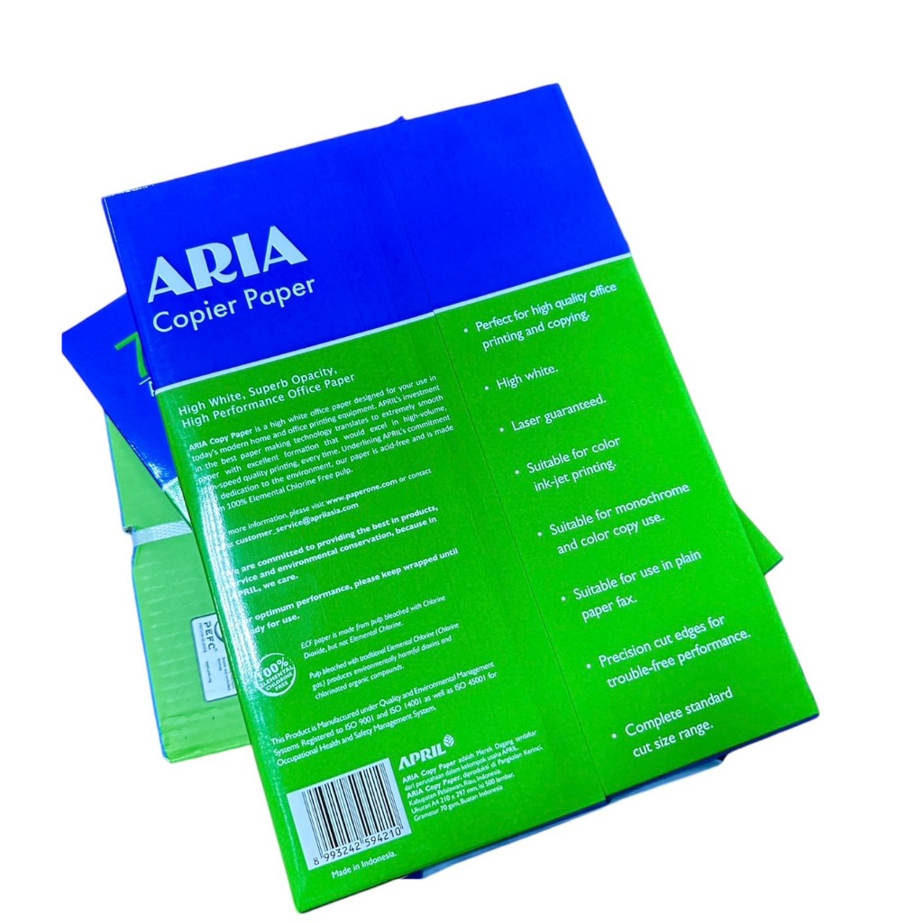 【限購2包】普林特 ARIA 多功能A4影印紙 70磅 辦公室必備 事務用紙 列表機 影印機 白紙 | 蝦皮購物