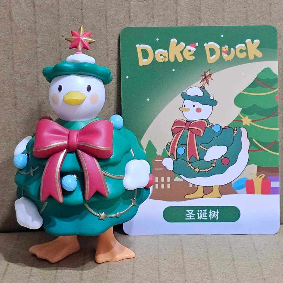 歪瓜 大可鴨 鴨子 Dake Duck 聖誕樹 耶誕樹 盒玩 盲盒 盒抽 | 蝦皮購物