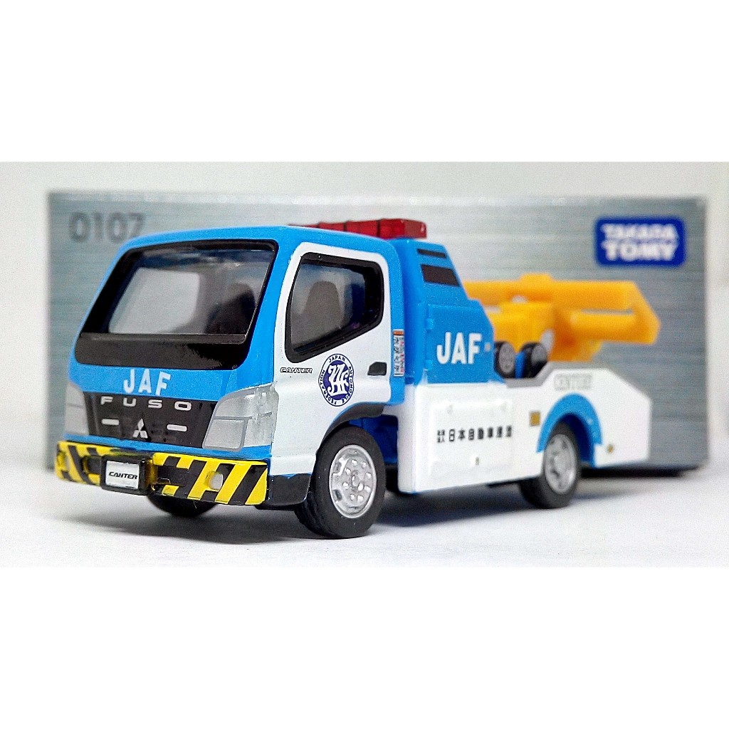 TOMY TOMICA TL0107 0107 三菱 FUSO CANTER JAF 拖吊車 TOW TRUCK | 蝦皮購物