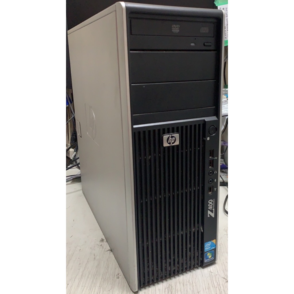 【尚典3C】HP Z400 繪圖工作站 W3550 CPU 12G 500G*2 DVD-R 工作站 中古/二手 | 蝦皮購物