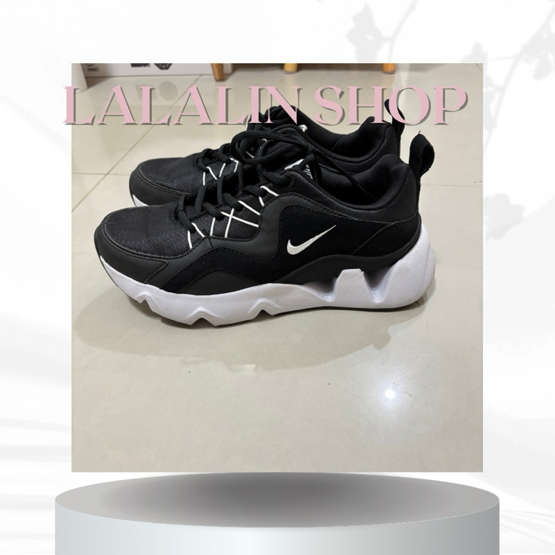 優惠出清9.5成新 NIKE RYZ 365 孫芸芸同款 黑白款 老爹鞋 休閒鞋 運動鞋 ㄧ秒讓您變成大長腿 | 蝦皮購物
