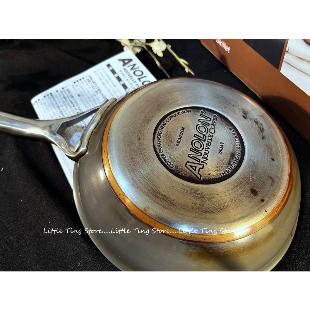 二手便宜出清 ANOLON饗宴系列陽極鍛造炒鍋炒鍋不沾鍋平底鍋22cm(IH/電磁爐適用可進烤箱)露營好幫手 | 蝦皮購物