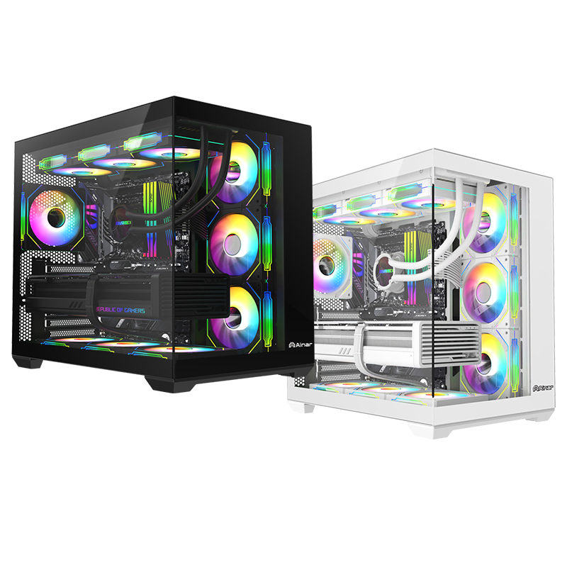 AINAR艾納爾 Vision ATX S981/海景房/ATX/背插/360水冷 | 蝦皮購物