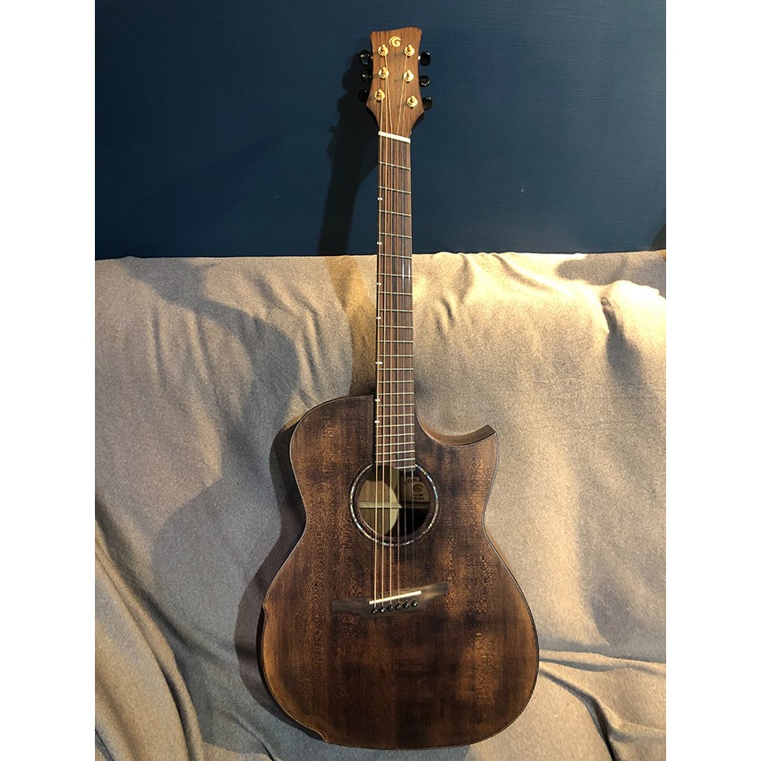 Gomans F-S12FC+Fan Fret 手工全單板 民謠木吉他 附贈厚琴袋 | 蝦皮購物