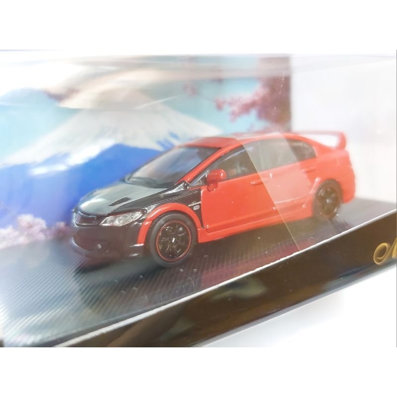1/64 Model Mugen RR Experimental Honda Civic Type-R 紅 Inno64 | 蝦皮購物