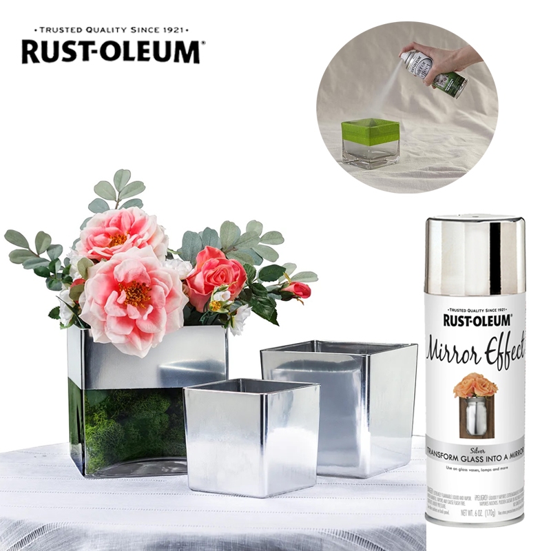 美國 RUST OLEUM 鏡面效果噴漆 Mirror Effect 鏡子漆 鏡面漆 玻璃鏡面噴漆 油老爺快速出貨 | 蝦皮購物