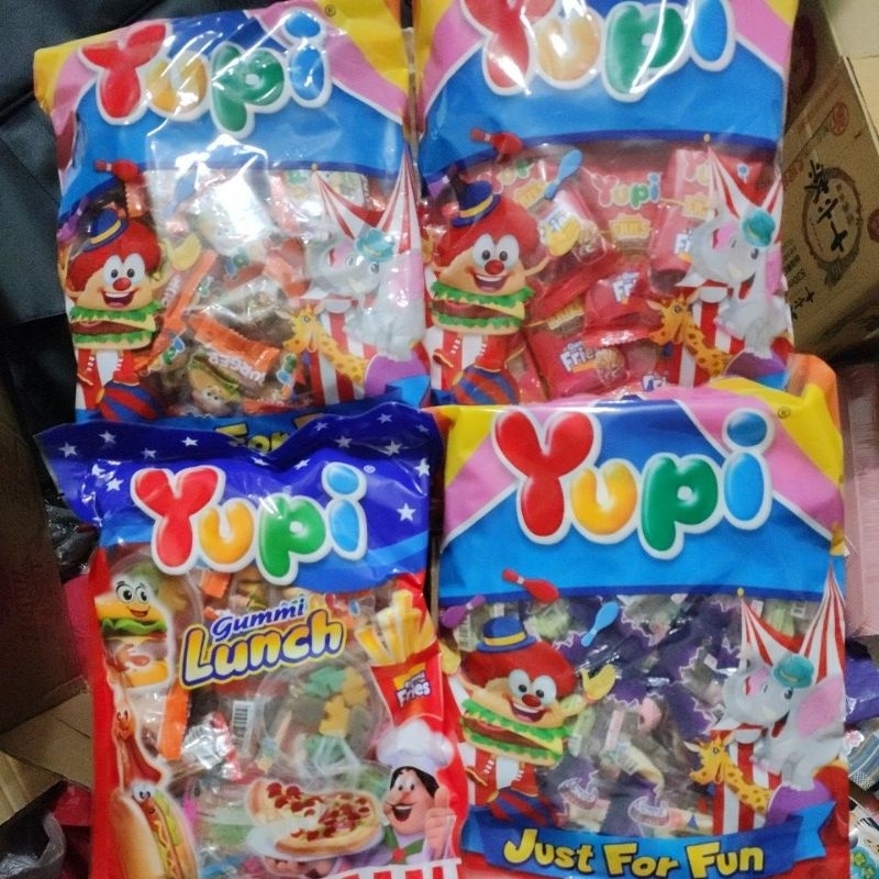 蝦皮免運24h出貨 ️Yupi呦皮大包超值組合331g,呦皮大包漢堡QQ糖378g買一包可出貨/保存2026年 | 蝦皮購物