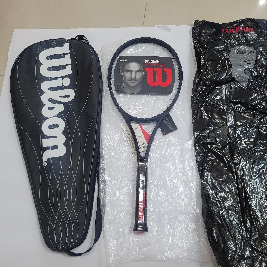 Wilson PROSTAFF RF 97 V11 費德勒 網球拍 340克 ROGER FEDERER 全新 | 蝦皮購物