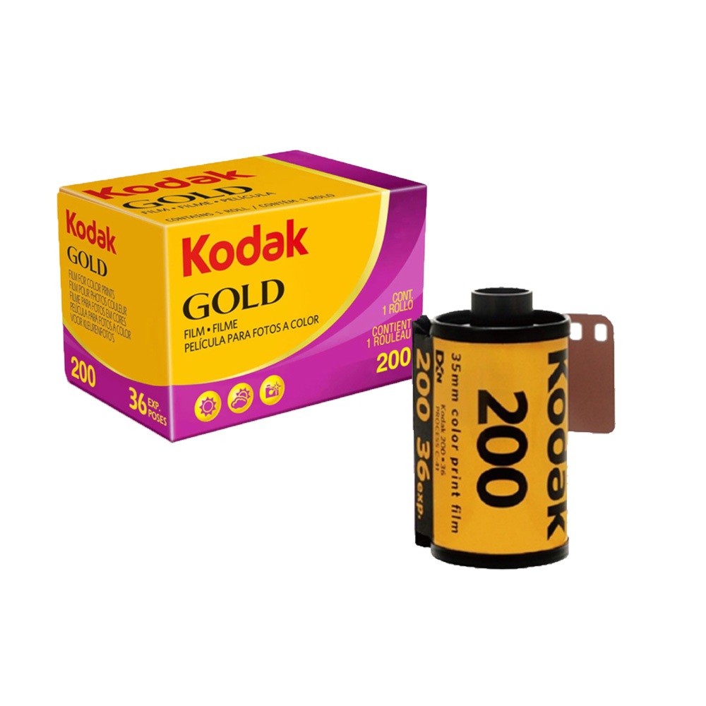 【電玩批發商】KODAK 柯達 Gold 200 36張 底片 柯達底片 相機底片 ISO200 彩色負片 膠捲 | 蝦皮購物