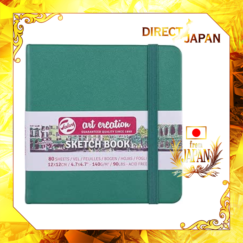 [Royal Talens] 藝術創作素描本 繪圖筆記本 12x12 公分 森林綠 T9314-334M 452345 | 蝦皮購物