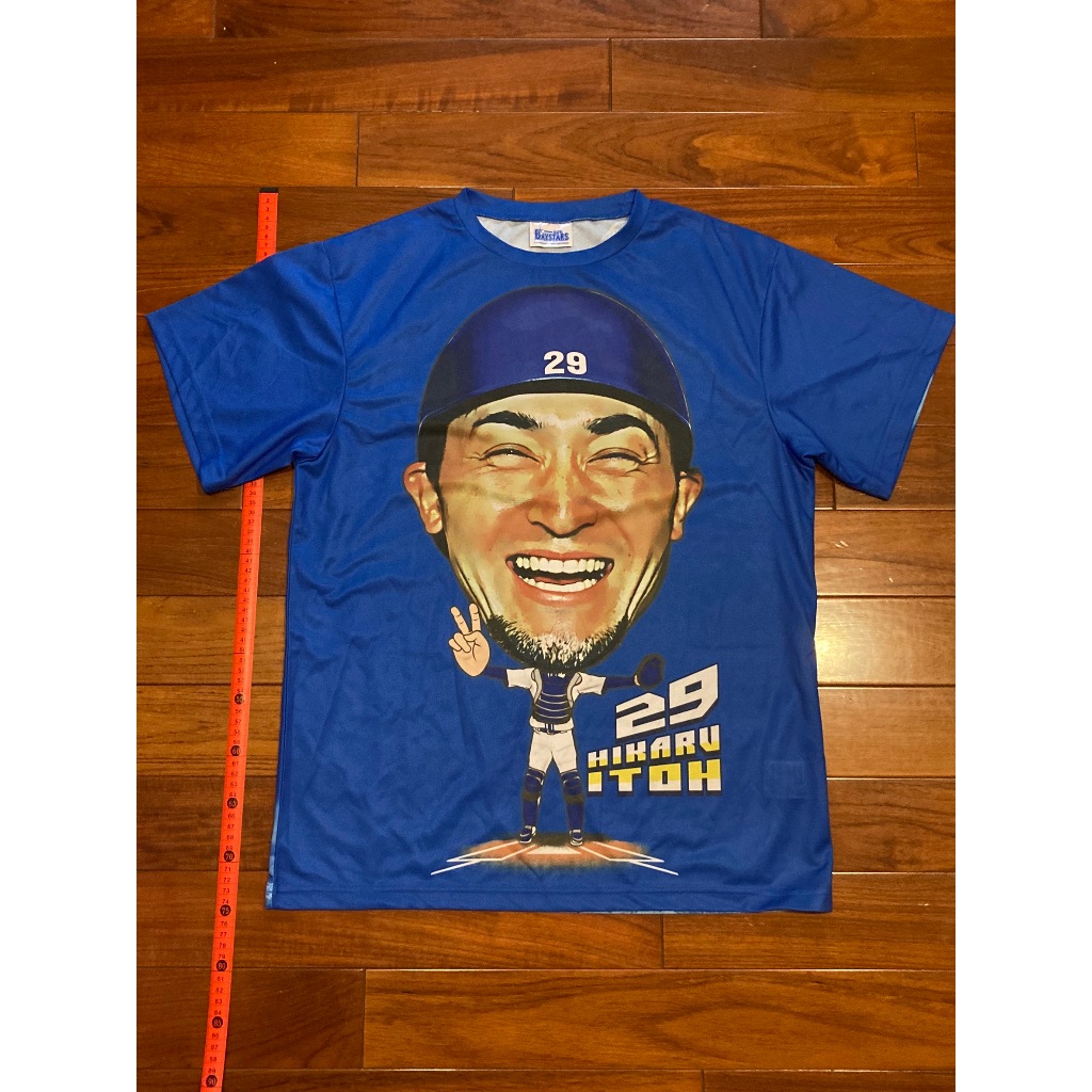 橫濱DeNA 2024交流戰 伊藤光 橫濱進化 排汗短T (上衣 職棒 日職 日本 NPB 棒球 棒壘 灣星 練習衣) | 蝦皮購物