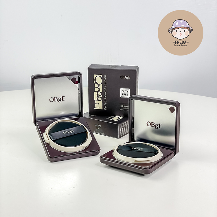 肥達代購 🍄 現貨 韓國 OBgE 男士氣墊粉餅 氣墊粉餅 氣墊 粉餅 PERFECT HOMME CUSHION | 蝦皮購物