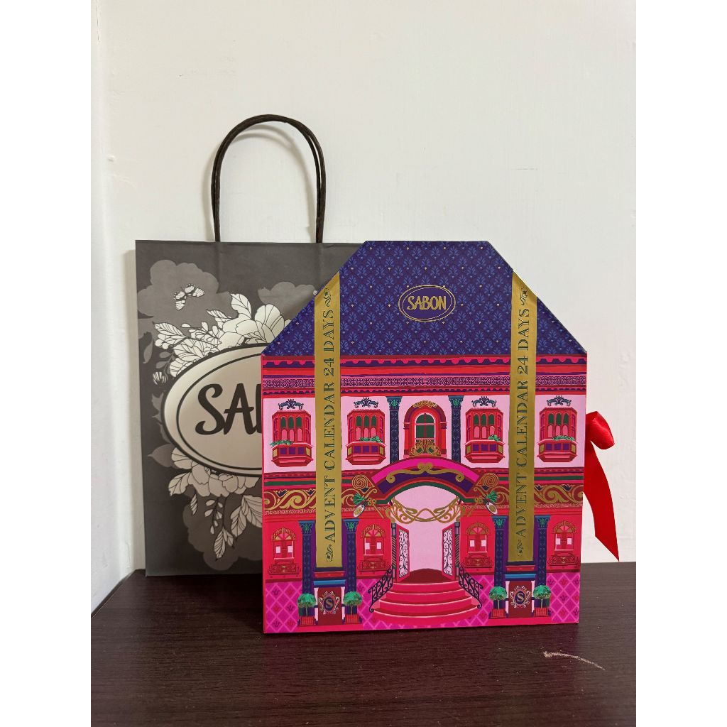 全新 現貨 Sabon 2024 倒數月曆 美好年代 台灣專櫃帶回 附提袋 限量特惠 | 蝦皮購物