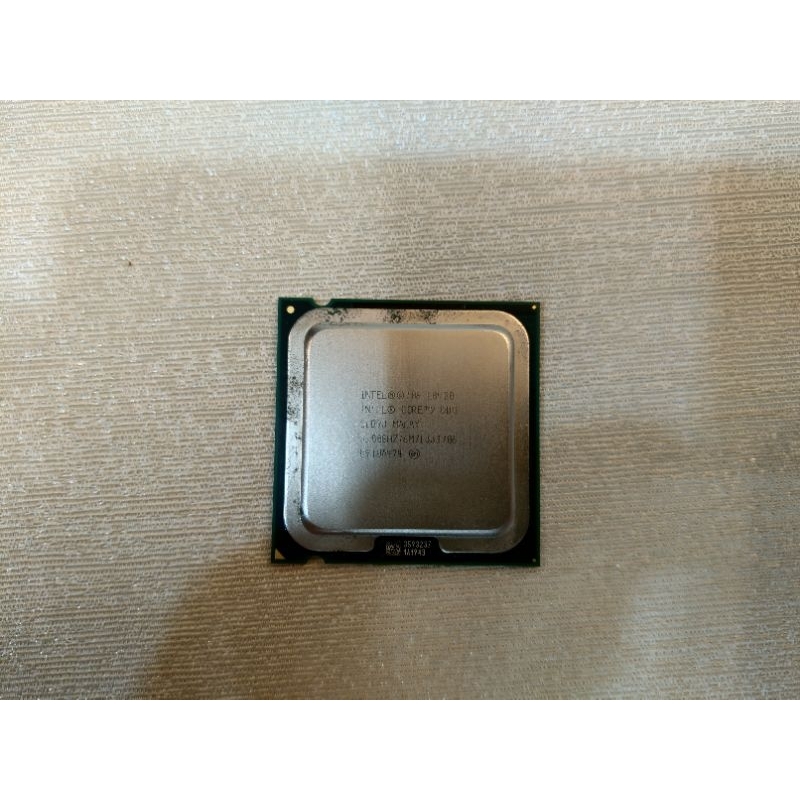 Intel Core 2 Duo E8400 E7500 E7400 CPU 775腳位 二手良品 | 蝦皮購物