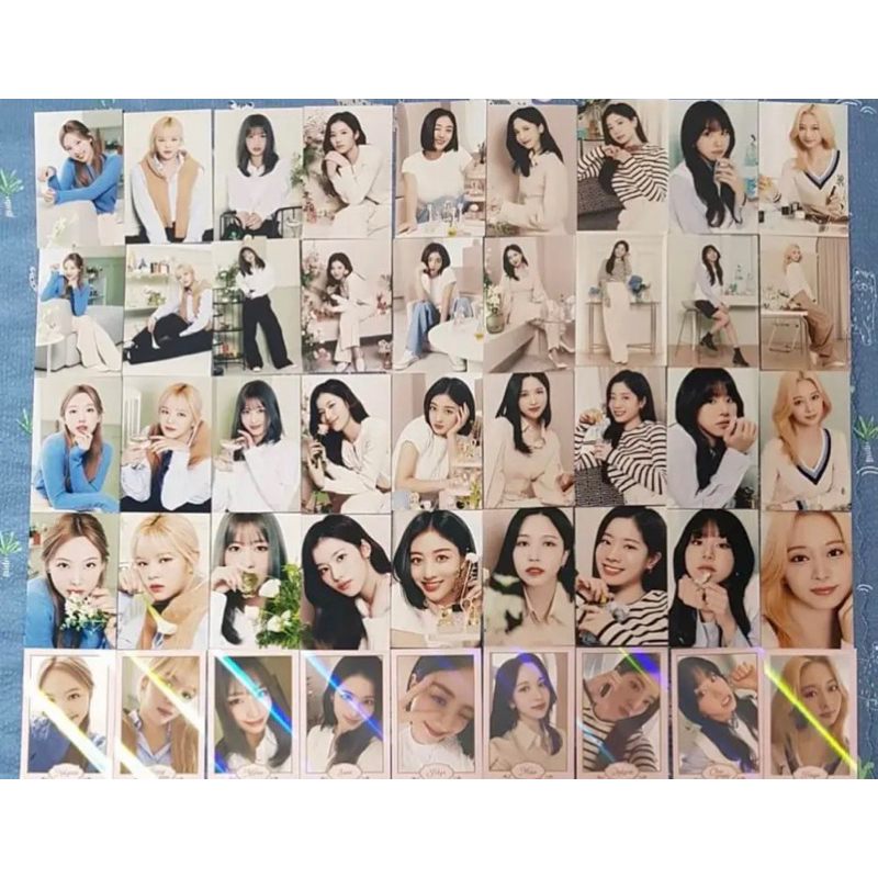 [整套]TWICE 7週年 7TH ANNIVERSARY Together1&2 隨機閃卡 小卡 PVC | 蝦皮購物