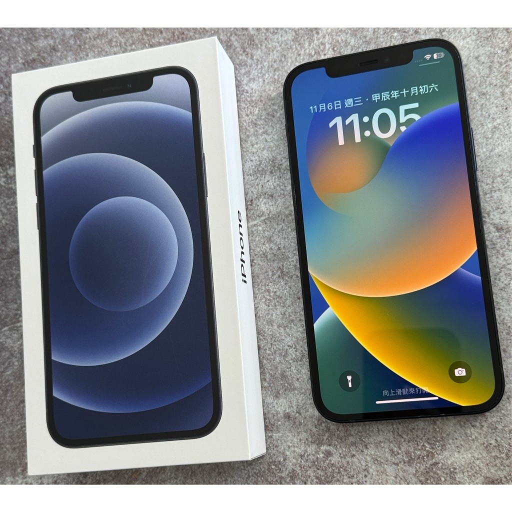 《td678》APPLE 蘋果 iPhone 12 128G 6.1吋 中古機 二手 健康度100% 9成新 | 蝦皮購物