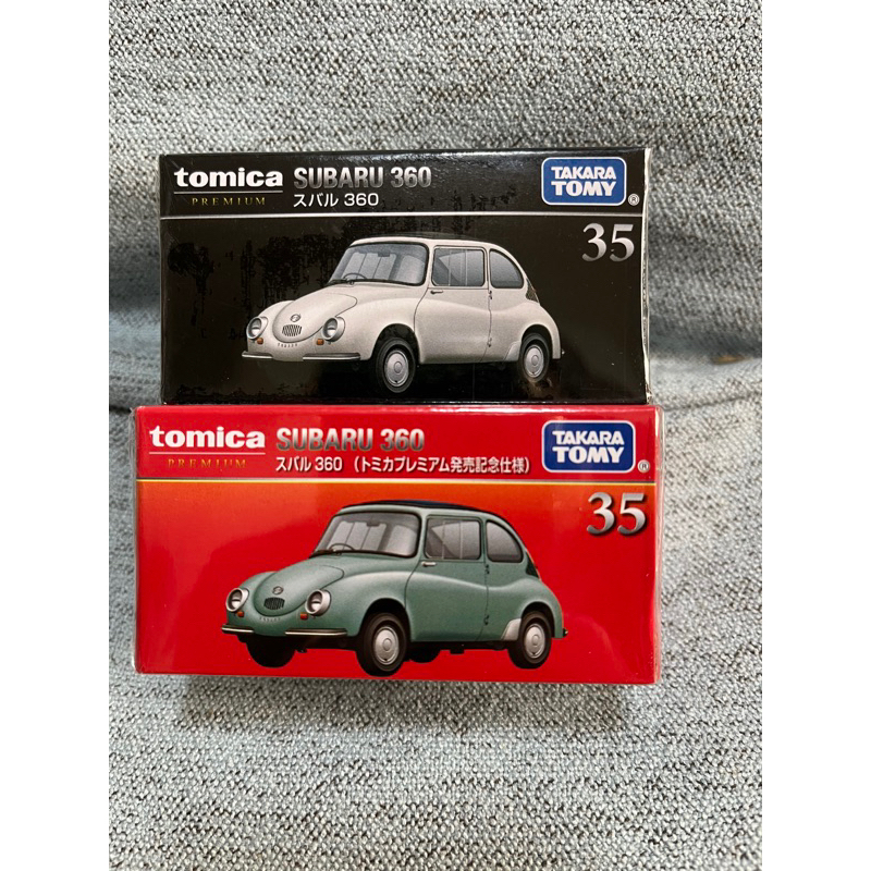 Tomica 35 速霸陸 SUBARU 360 Premium 黑盒 | 蝦皮購物