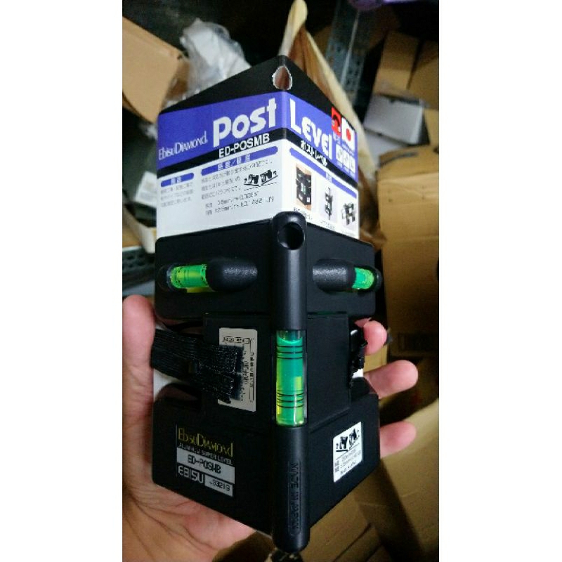 含稅發票日本EBISU ED-POSMR垂直定位水平尺 配管用水平器 水平儀 直角 附磁 日本製 ED-POSMR | 蝦皮購物