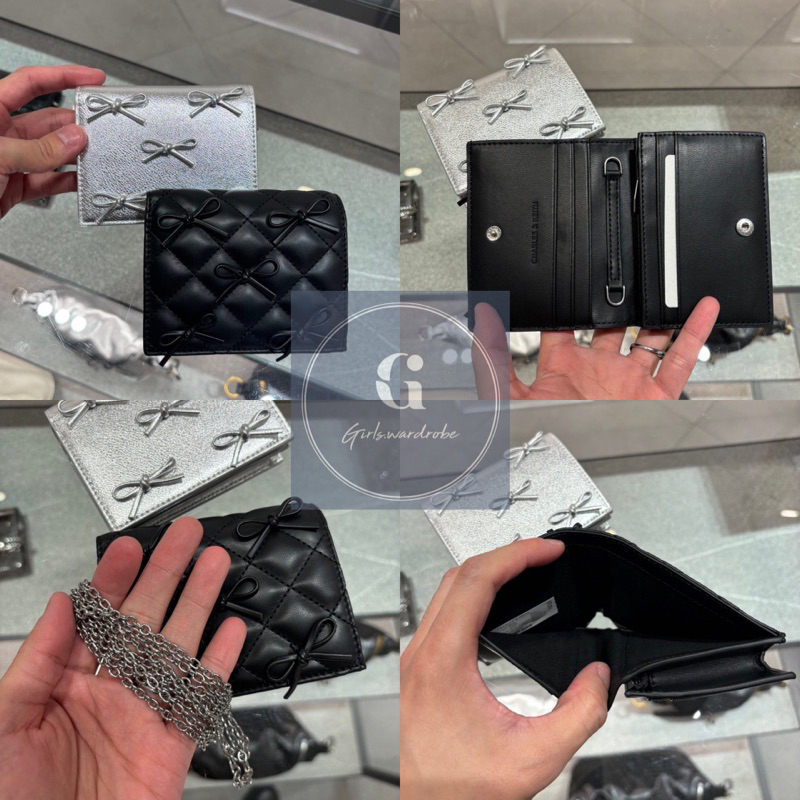 【𝐆𝐢𝐫𝐥𝐬.𝐖𝐚𝐫𝐝𝐫𝐨𝐛𝐞新加坡小CK正品代購】超美新款 奶茶色方格短夾 情人節10680910 10681071 | 蝦皮購物