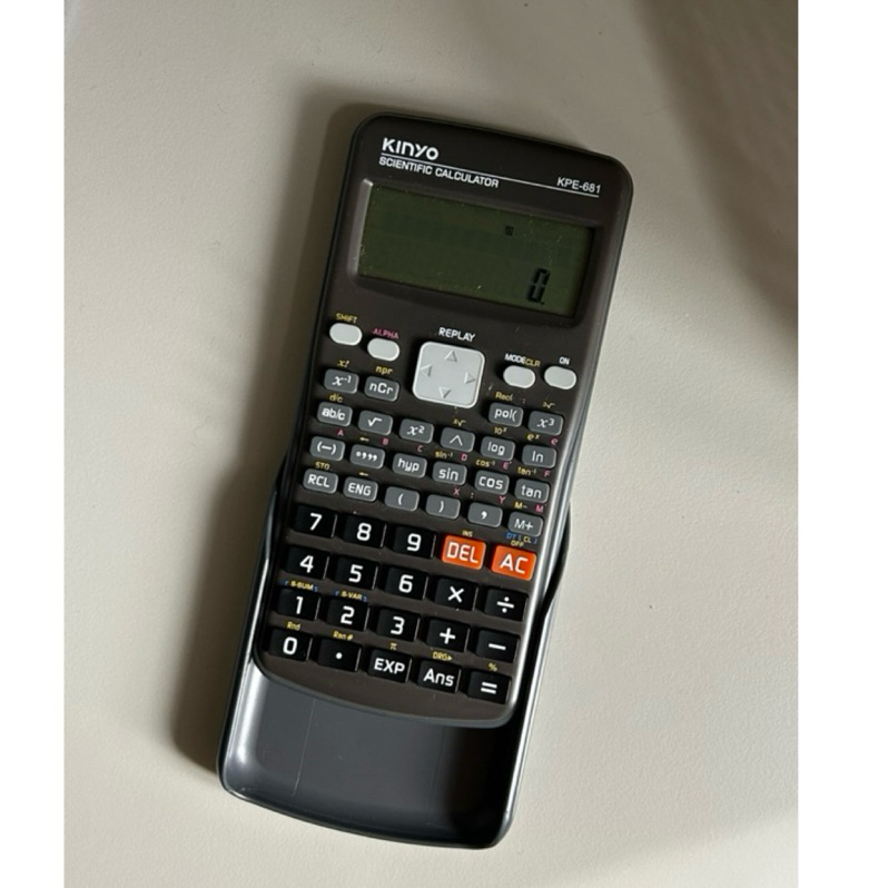 【KINYO】工程用計算機 (KPE-681B) | 蝦皮購物