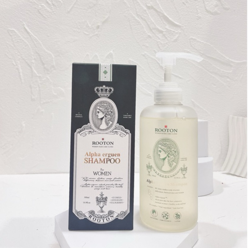 韓國ROOTON 甦活植萃洗髮精 500ml（洗髮露）/頭皮按摩器 | 蝦皮購物