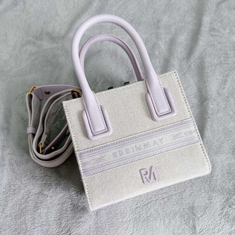 「請先聊聊」ROBINMAY RM 紫色月桂M側背包 （可看細圖 | 蝦皮購物