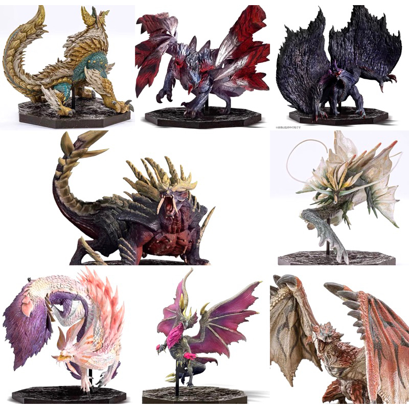 頑聚同樂會 CAPCOM CFB 魔物獵人 新系列 CUBE 2彈 黑蝕龍 泡狐龍 天彗龍 怨虎龍 嵐龍 雄火龍 爵銀龍 | 蝦皮購物