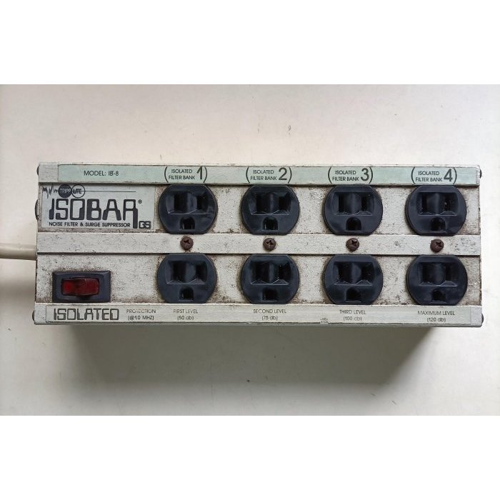 美國Tripp-lite ISOBAR IB-8 八孔電源濾波排插 | 蝦皮購物