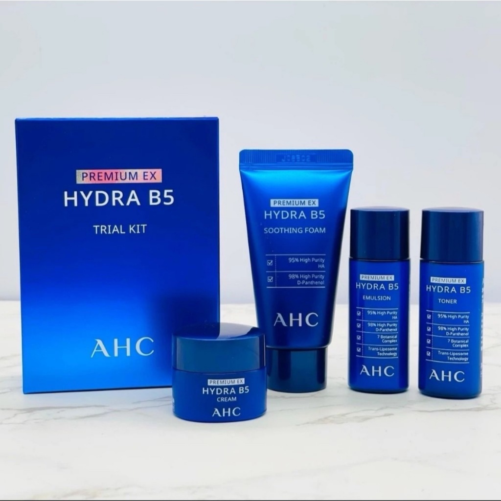 韓國 AHC 瞬效保濕B5迷你四件旅行組 | 蝦皮購物