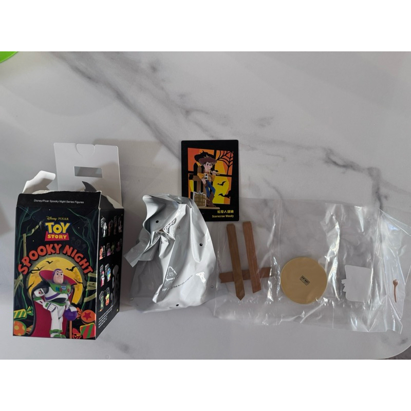 popmat泡泡瑪特 玩具總動員toy story spooky night 胡迪稻草人 | 蝦皮購物
