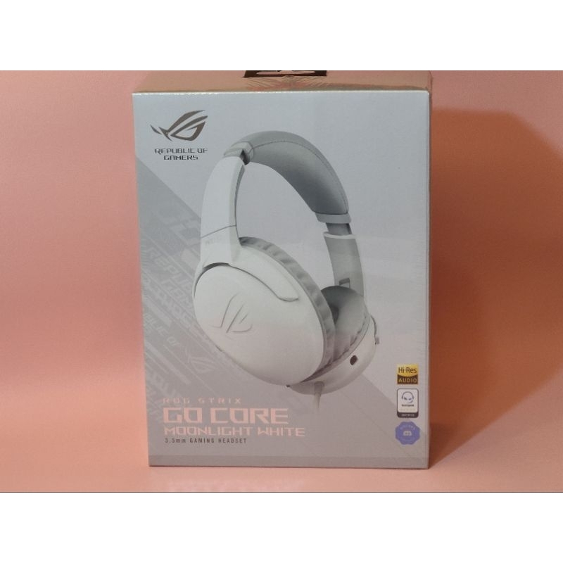 華碩 ASUS ROG Strix Go Core Moonlight White 電競耳機 | 蝦皮購物