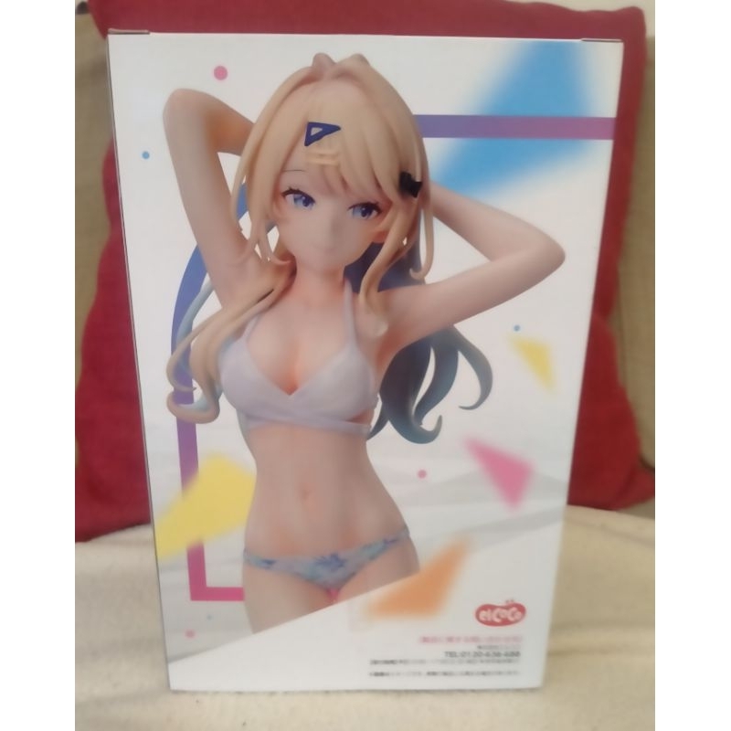 【現貨】 ELCOCO 1/7 白河月愛 位於戀愛光譜極端的我們 泳裝水著 比基尼 黑瀨海愛無 公仔 模型 白河月愛公仔 | 蝦皮購物