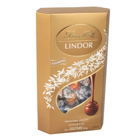 【2周預購】日本好市多 瑞士 綜合 巧克力Lindt Lindor Gold Assorted 600g | 蝦皮購物