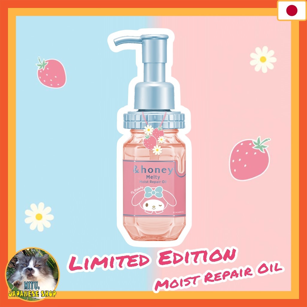 [日本直送]＆HONEY MELTY MOIST REPAIR HAIR OIL 3.0 MY MELODY | 蝦皮購物
