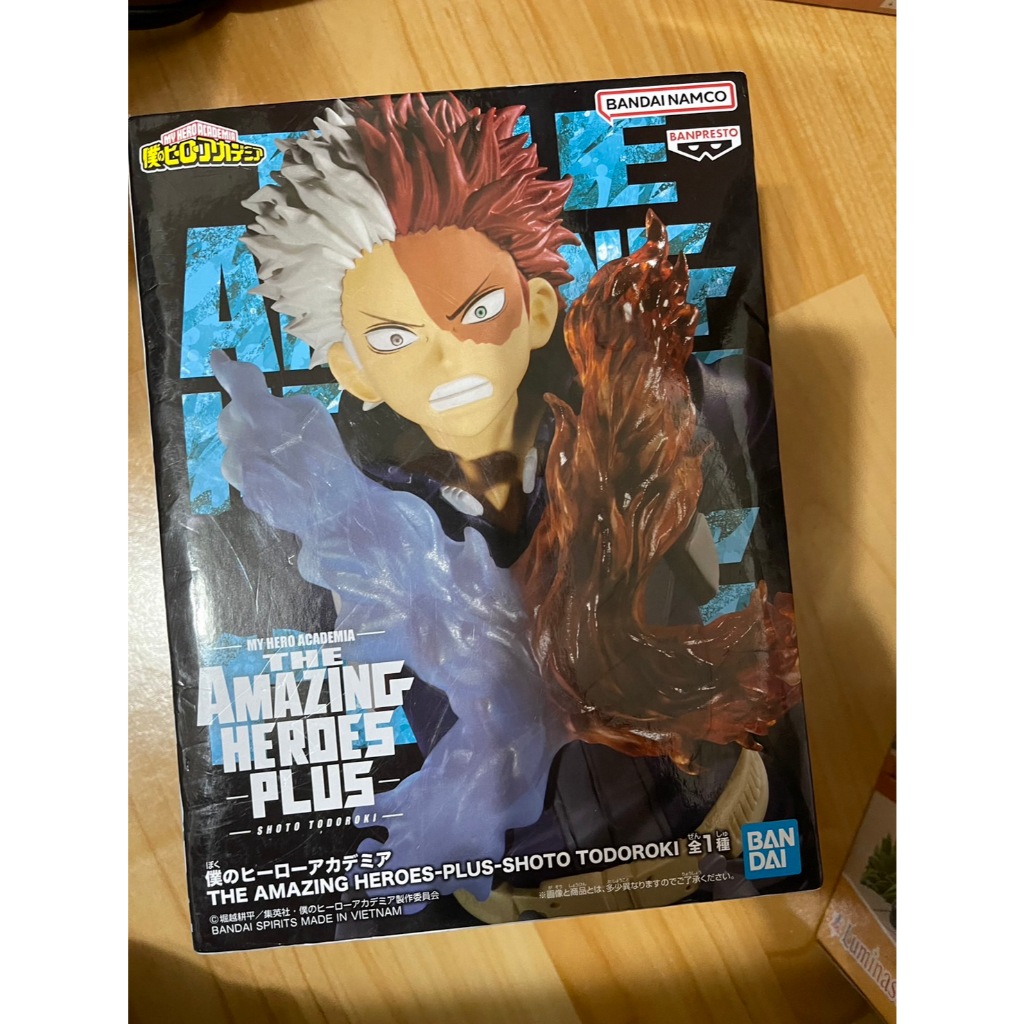 正版 日版 我的英雄學院 轟焦凍 THE AMAZING HEROES PLUS 冰與火特效 我英 萬代 景品 公仔 | 蝦皮購物