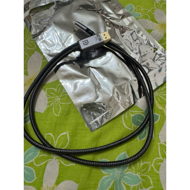 POLYWELL-（Type-C）轉DP 8K影音傳輸線雙向傳輸，鋁合金帶編織，適用電競螢幕 | 蝦皮購物