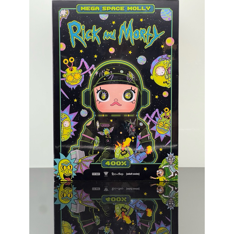 正版現貨 MEGA SPACE MOLLY 1000% 瑞克和莫蒂Rick and Morty聯名 海外限定 拉斯維加斯 | 蝦皮購物