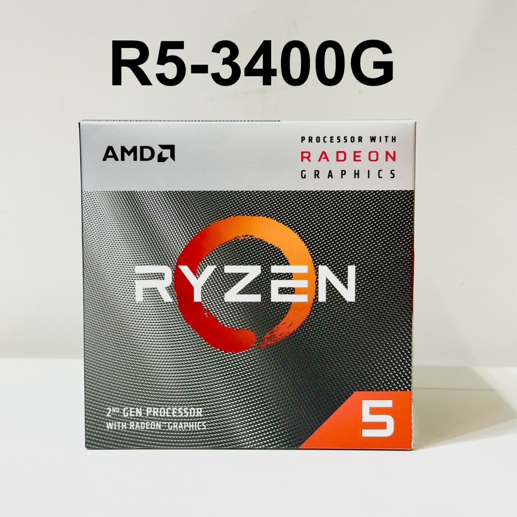 ☁️ AMD R5-3400G 全新盒裝 原廠保固 | 蝦皮購物