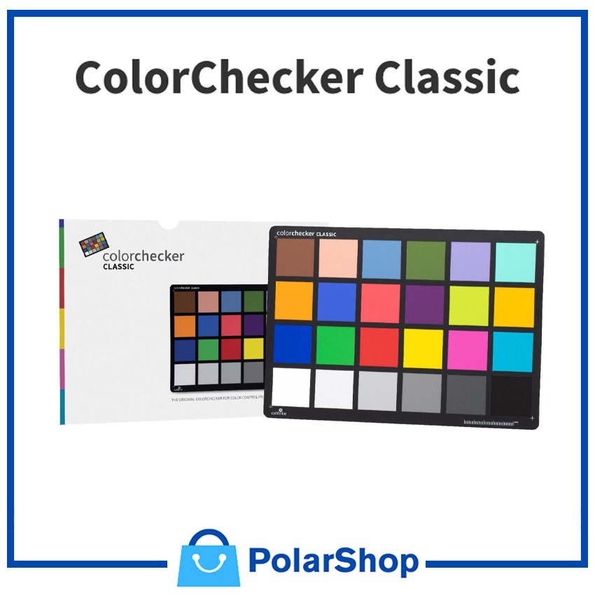 [免運費] Calibrite ColorChecker Classic 影像色彩校正卡 (取代X-Rite MSCC) | 蝦皮購物