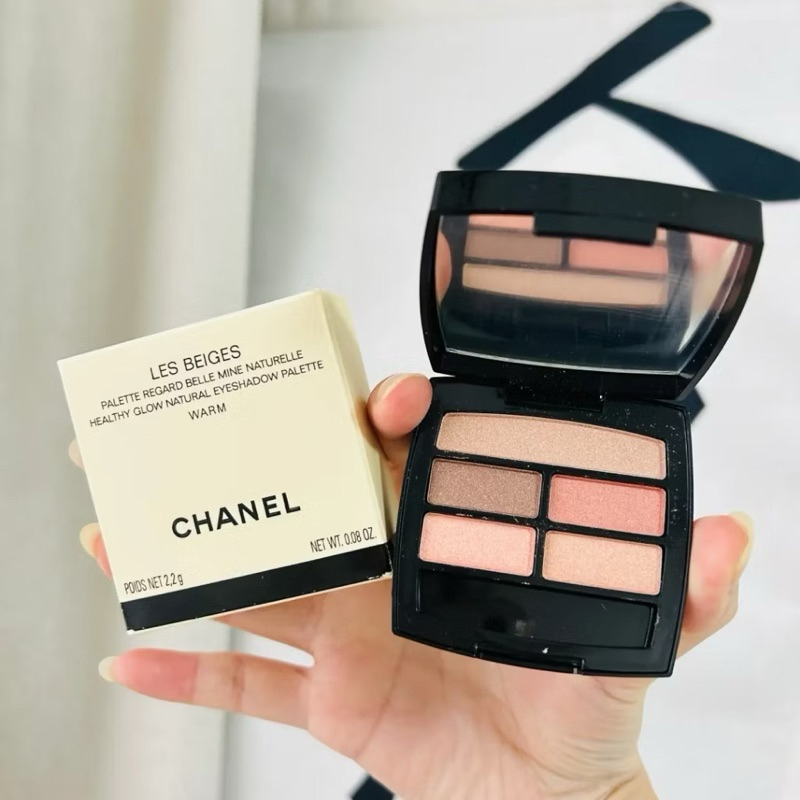 香奈兒 chanel 五色眼影盤 warm | 蝦皮購物