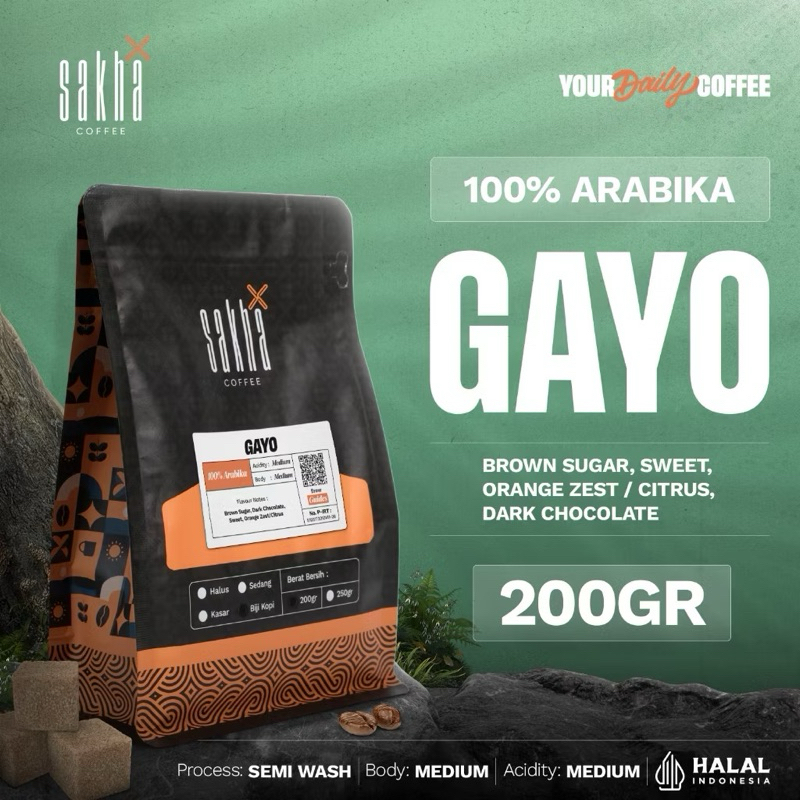 Arabica Gayo Aceh Arabica Coffee Bean Single Origin Grade 1 | 蝦皮購物