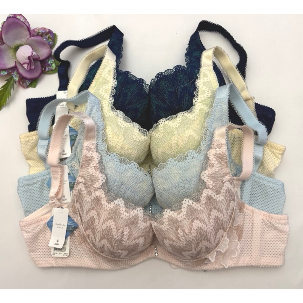 曼黛瑪璉】雙弧內衣【R62198】 70A,70D,75A,75D,80B,80D~柔粉,冰沁藍,黑鍛藍,香草黃 | 蝦皮購物