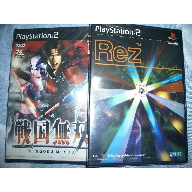 PS2 REZ ＆ 戰國無雙 日版 主機 遊戲 ~ 全新品 全新未拆封！ | 蝦皮購物